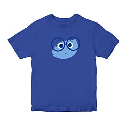 INSIDE OUT SADNESS FACE T-SHIRT - KIDS
