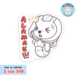 MR MERLION ALAMAK STICKER