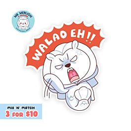 MR MERLION WALAO EH STICKER
