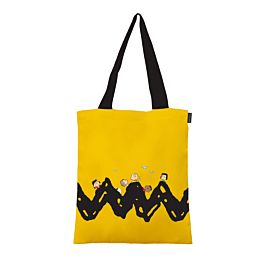 PEANUTS ZIG ZAG CANVAS TOTE BAG