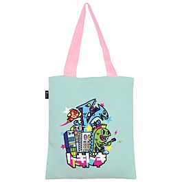 TOKIDOKI KAIJU CANVAS TOTE BAG